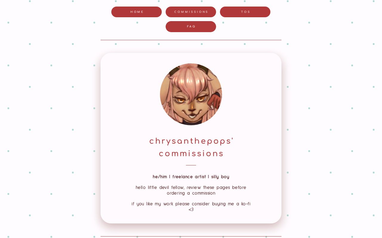 Chrysanthepops' art info